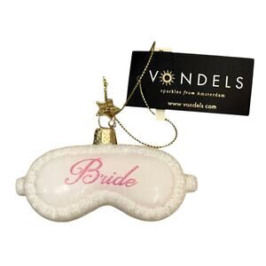 Vondels | Holiday | New Vondels Sleeping Bride Mask Glass Christmas ...